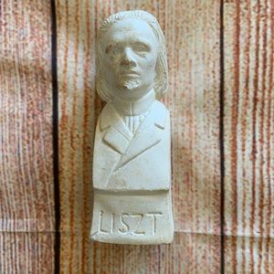 Other | Vintage Small Music Composer Liszt Ceramic | Poshmark